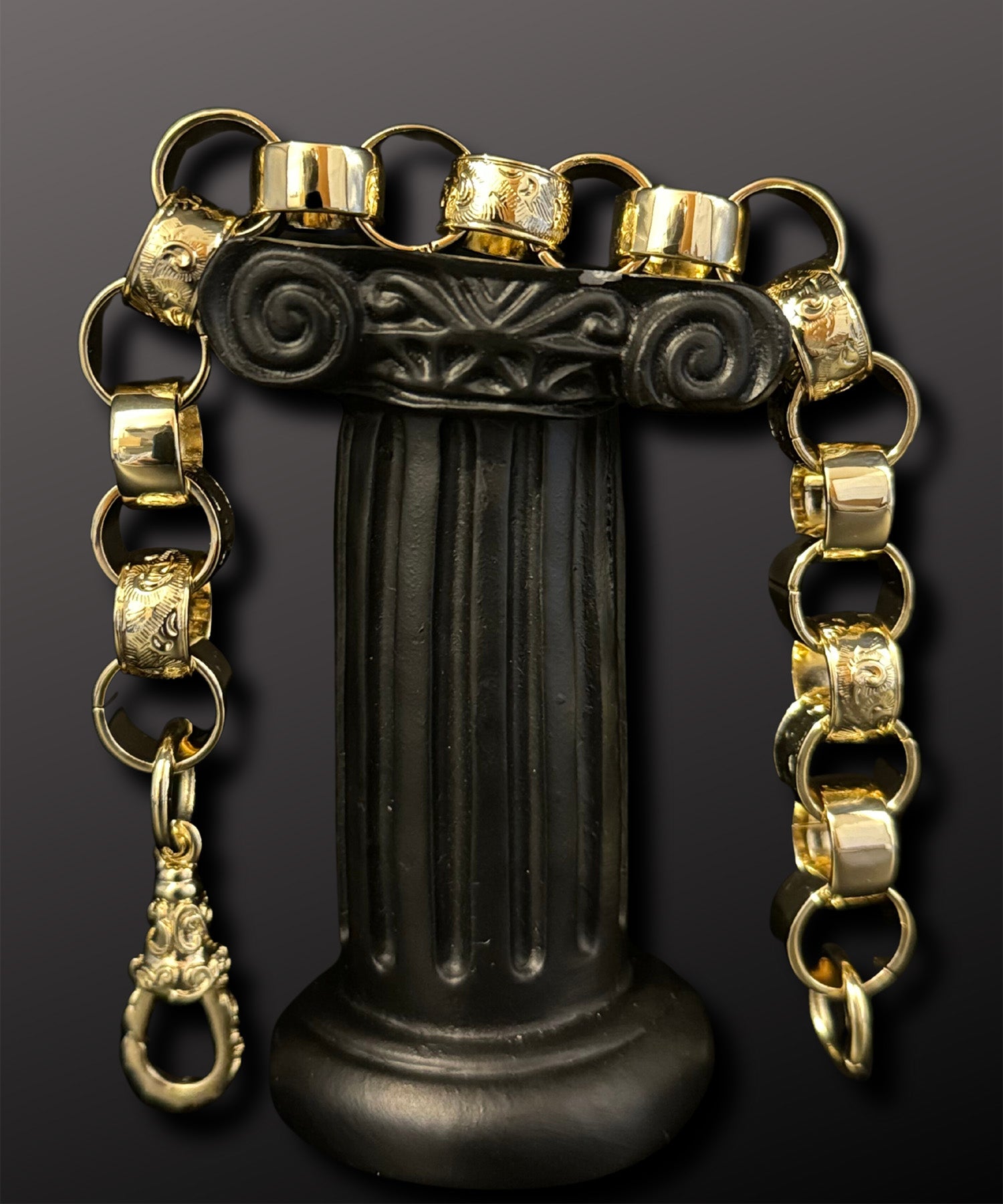 9ct Gold Filled Castle Pyramid Ring | Au Jewellers